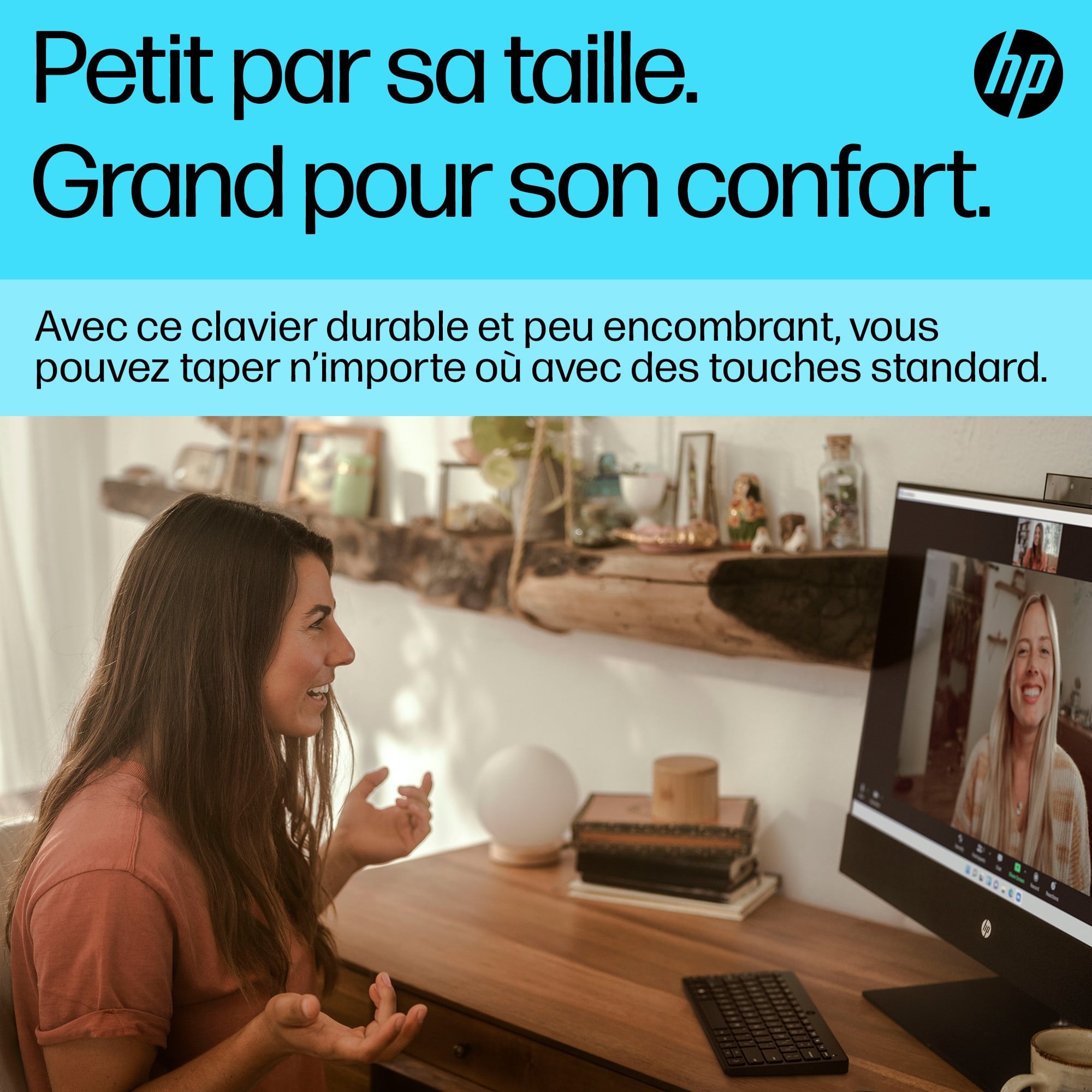 HP Clavier Bluetooth multi-appareil compact 355 Clavier Bluetooth multi ...