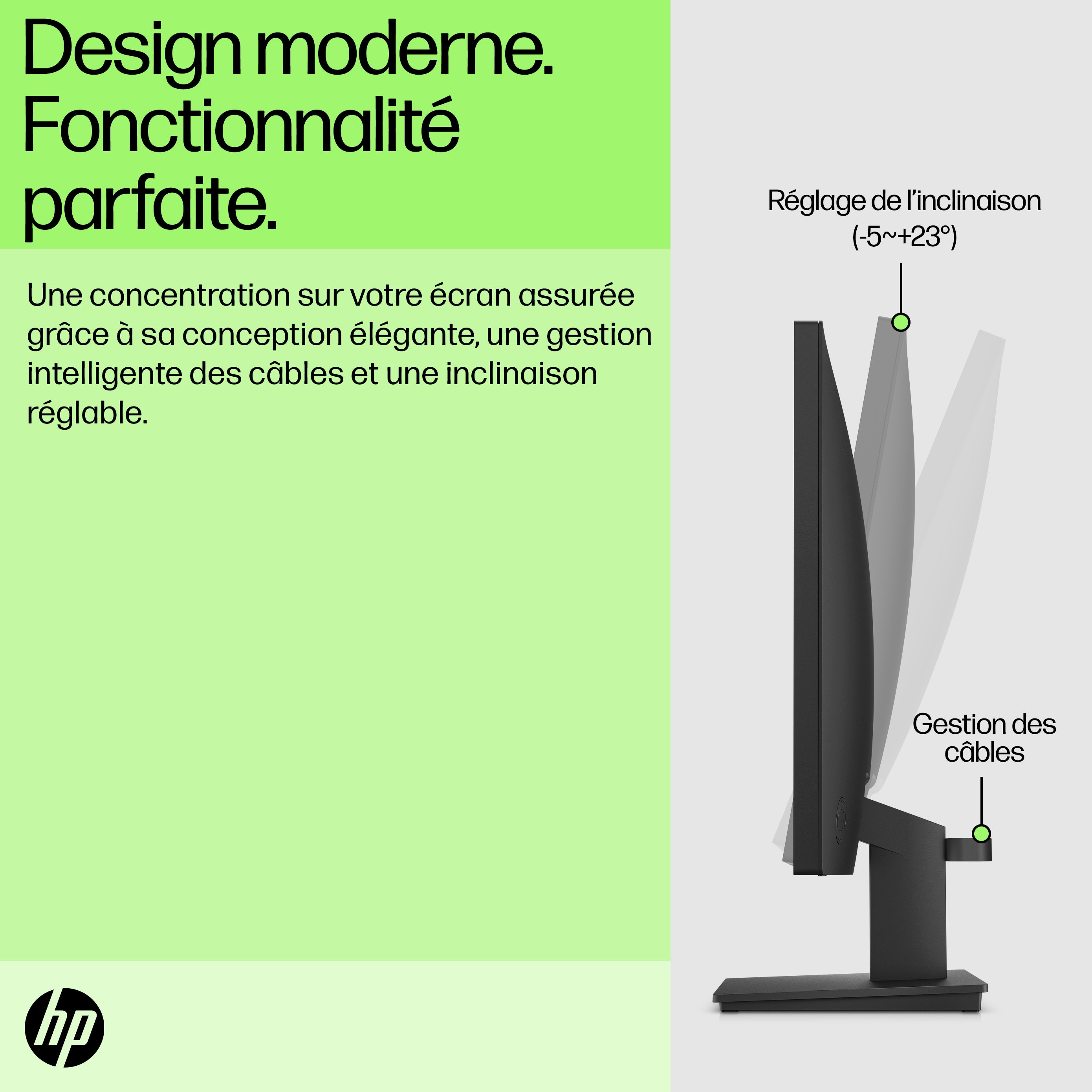 HP Écran FHD P22v G5 Écran FHD HP P22v G5 (64V81AA) prix Maroc