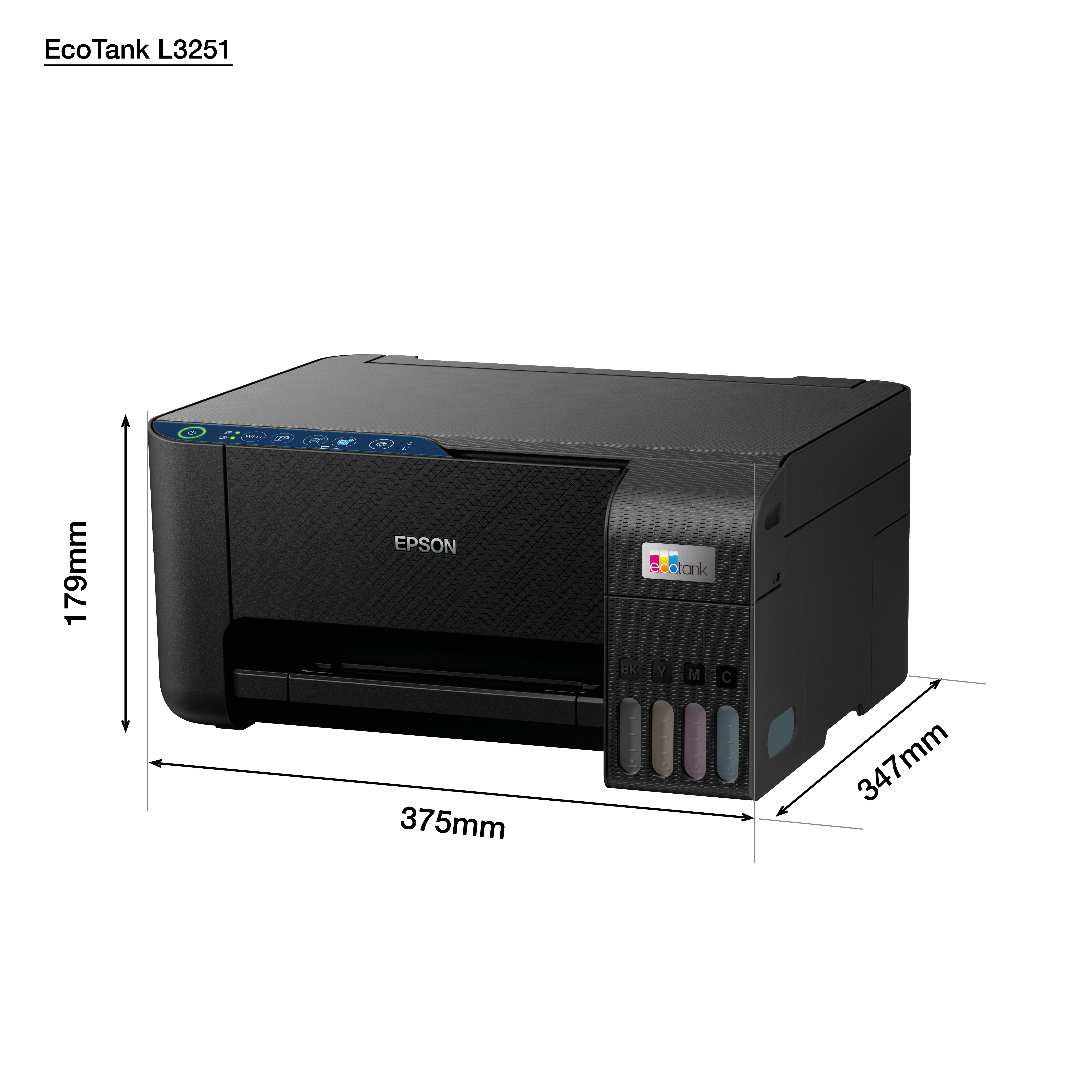Epson EcoTank L3251 Jet d'encre A4 5760 x 1440 DPI 33 ppm Wifi ...