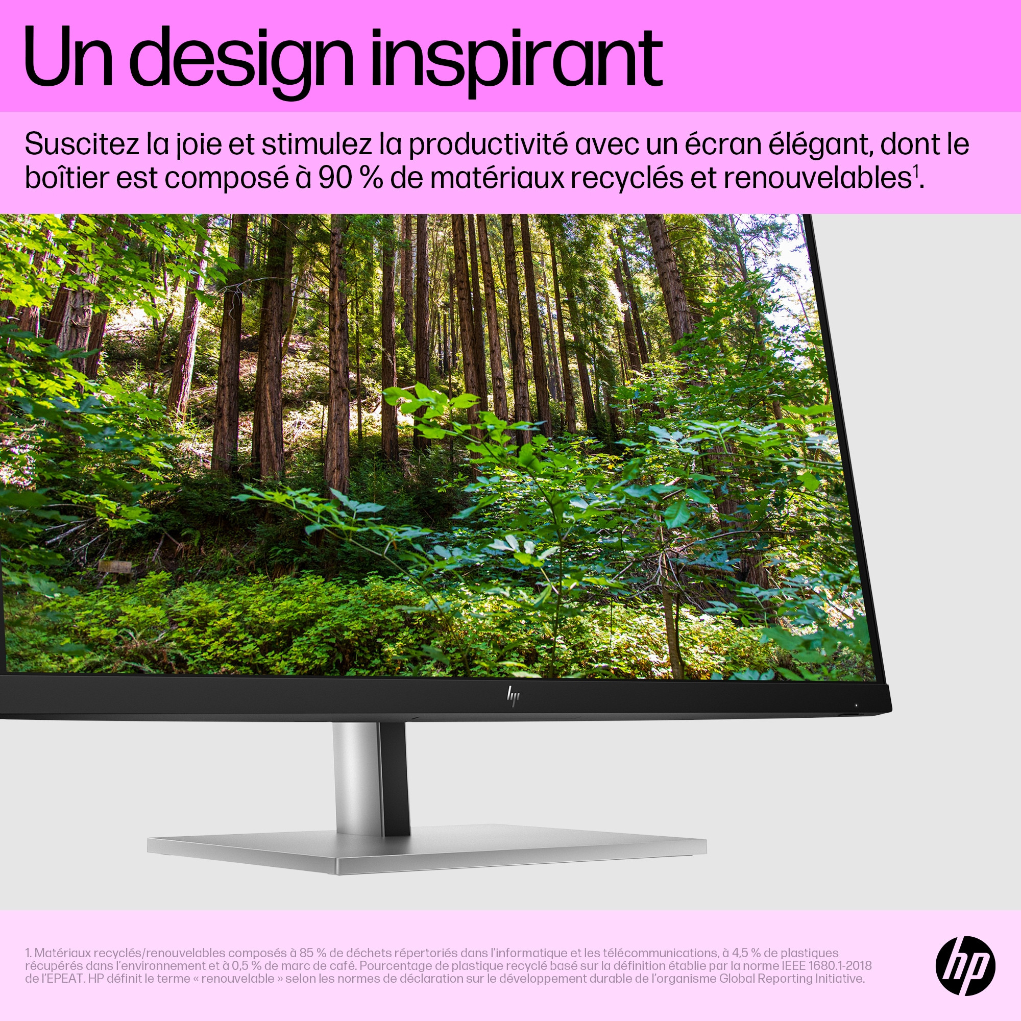 HP Écran QHD E27q G5 Écran QHD E27q G5 HP (6N6F2AA) prix Maroc