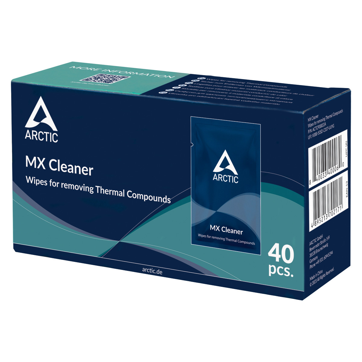 ARCTIC MX Cleaner Nettoyant pour graisse thermique (ACTCP00033A) prix Maroc