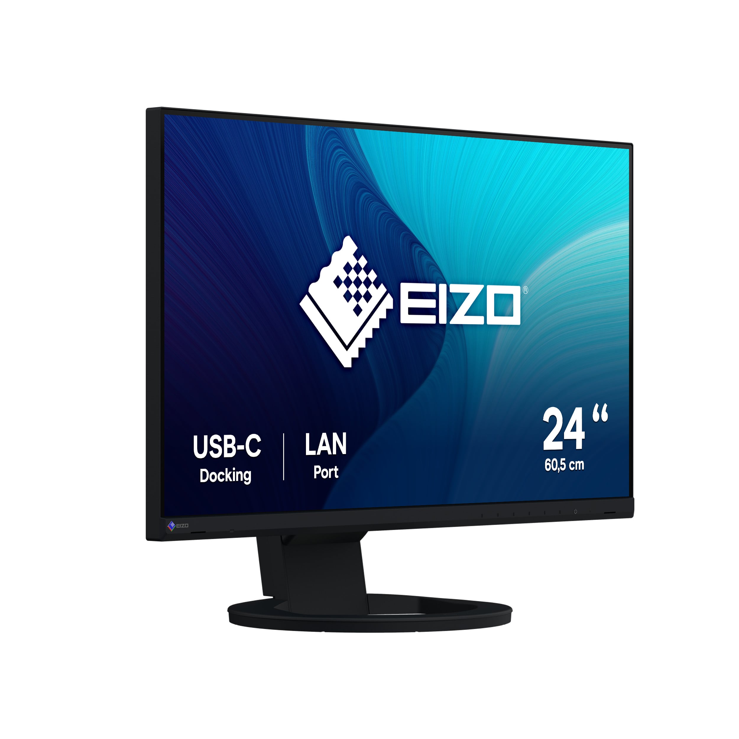 EIZO FlexScan EV2490-BK écran plat de PC 60,5 cm (23.8") 1920 x 1080 pixels Full HD LED Noir ...