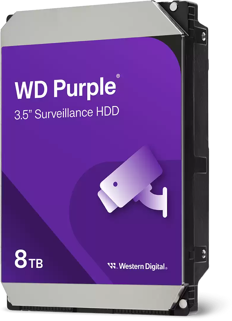 Disque dur interne 3.5" Western Digital Purple 8 To pour la ...