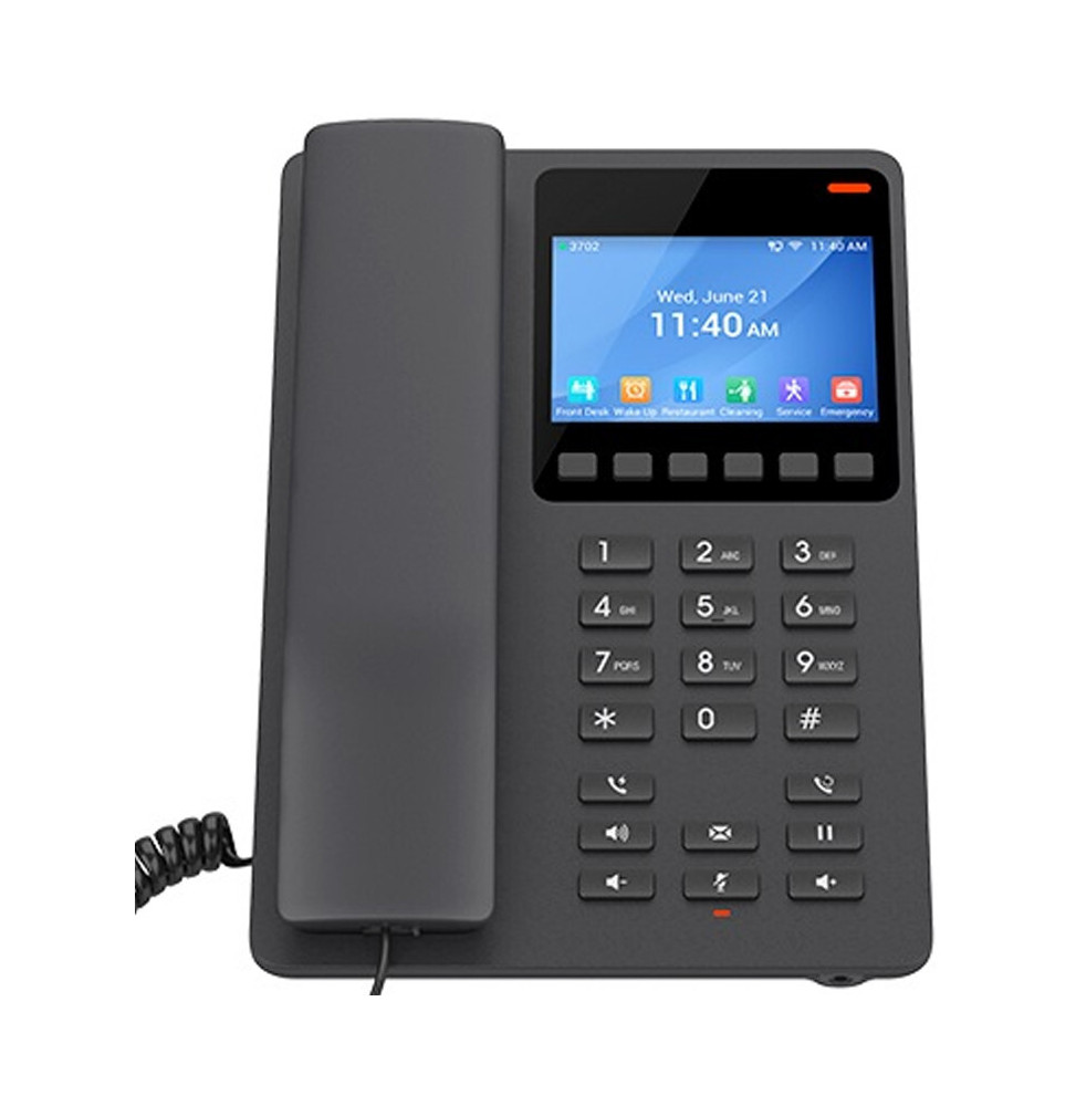 Téléphone IP 2 Comptes SIP / 2 lignes Grandstream GHP631 prix Maroc