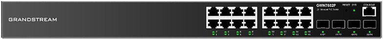 Switch Administrable Niveau 2+ Grandstream GWN7802P 16 Ports PoE Gigabit + 4 Ports SFP prix Maroc