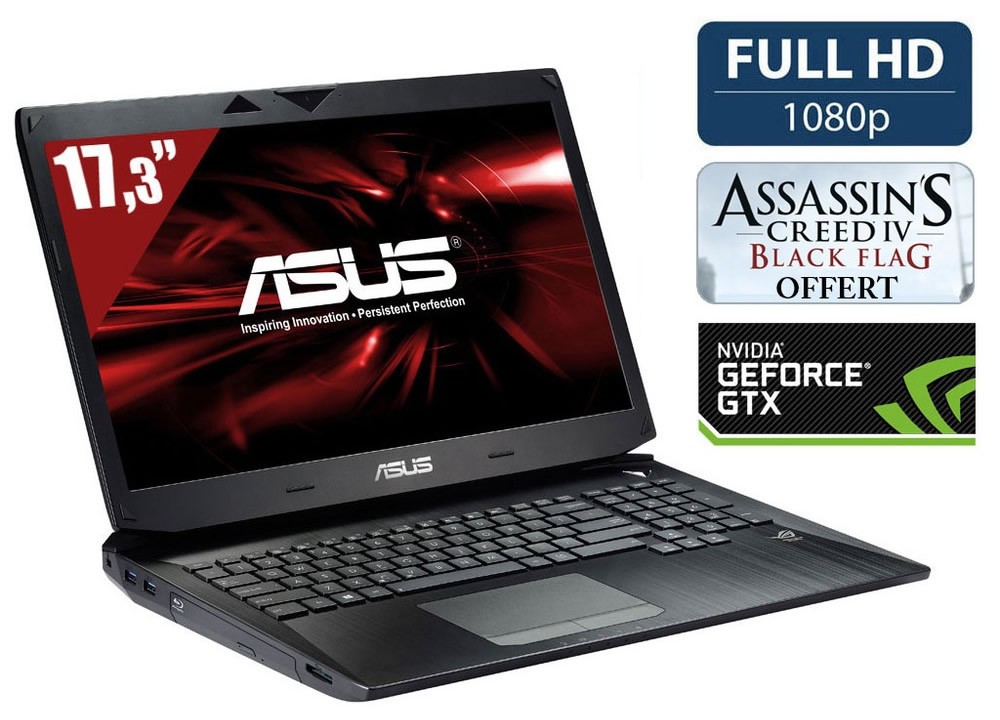 Ordinateur portable Asus ROG G750JX Edition Assassin's Creed IV - iris ...