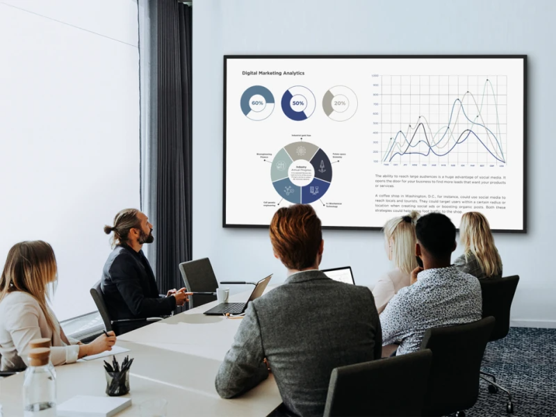 Écran de Présentation sans fil Viewsonic 86" 4K (CDE8630) prix Maroc