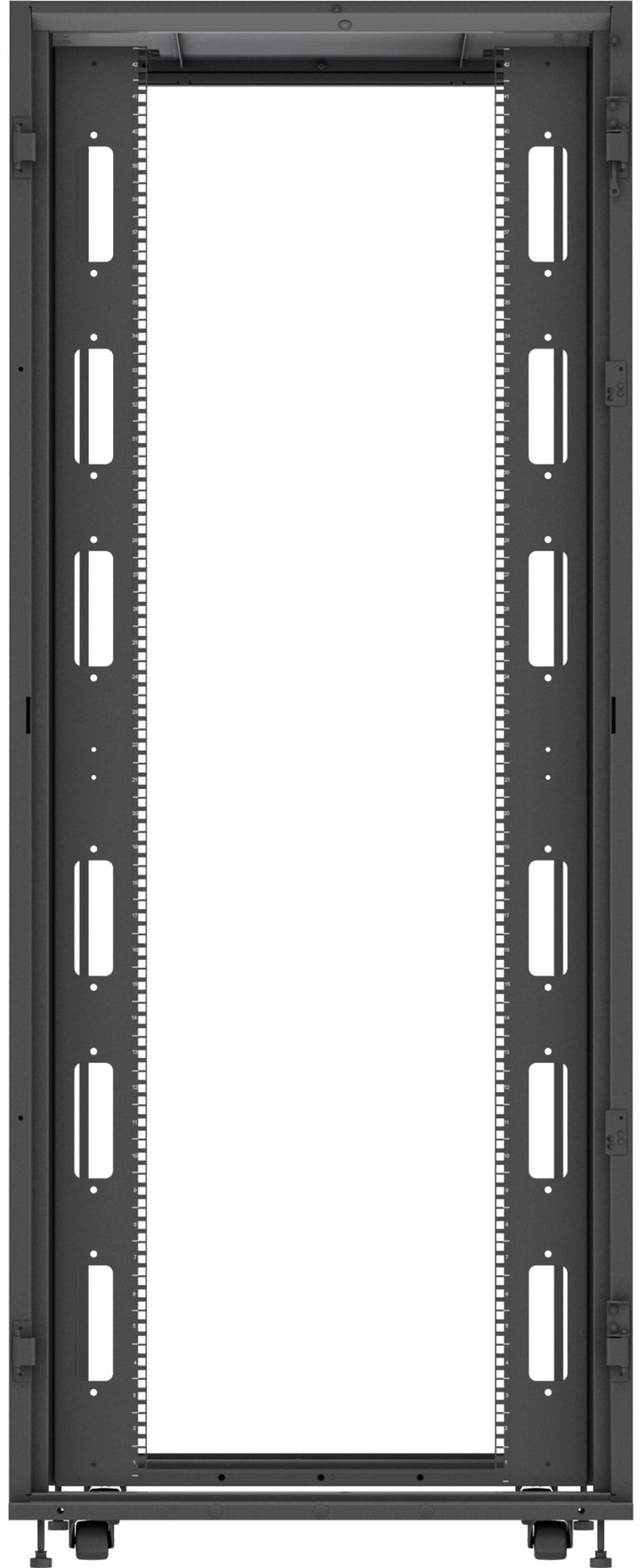 Armoire Vertiv™ VR 42U 19P 800x1200mm avec porte avant à ouverture ...