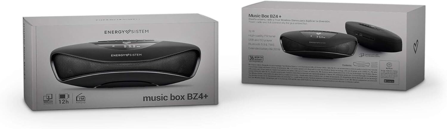 Enceinte portable Energy Sistem Music Box BZ4+ (451999) prix Maroc