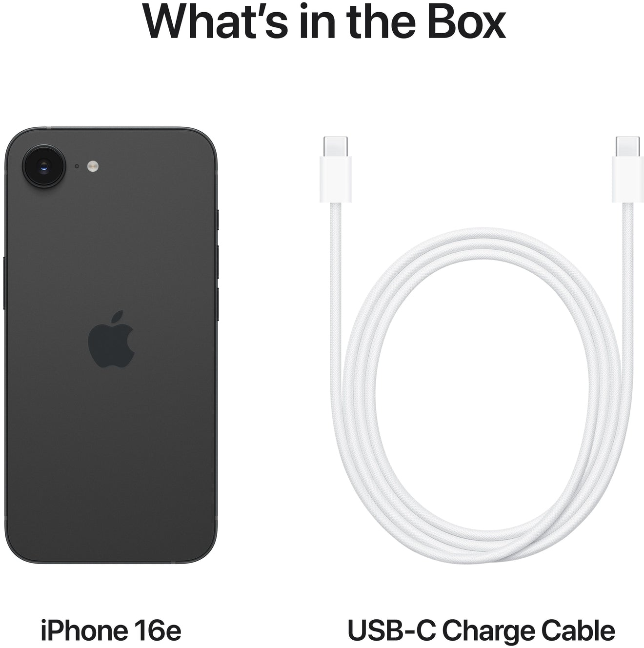 iPhone 16e 256 Go noir - Prix Maroc MD1T4