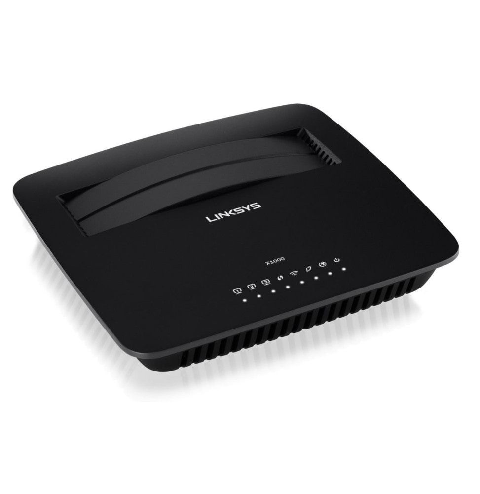 Linksys modem routeur ADSL2+ sans fil N 300 (X1000-M2) prix Maroc