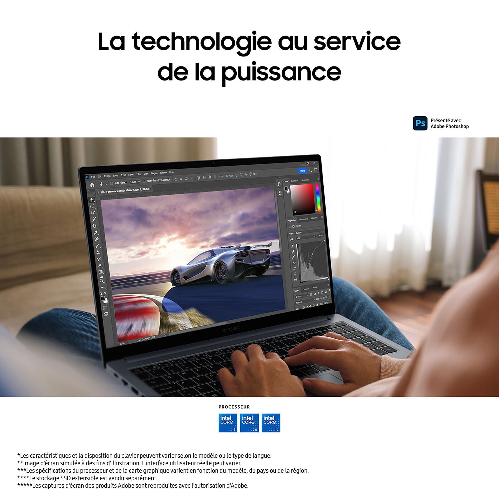 PC portable Samsung Galaxy Book4 (NP750XGK-KG2FR) prix Maroc