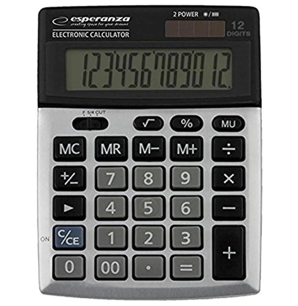 Calculatrice ESPERANZA Calculatrice de Bureau NEWTON Grand Ecran 12 ...