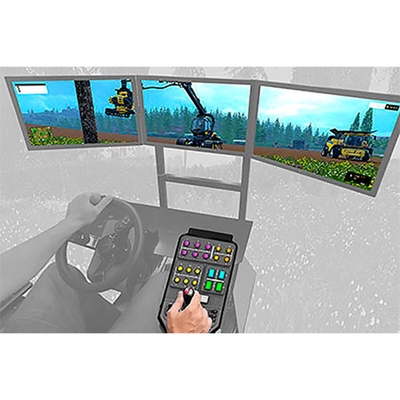 Logitech G Heavy Equipment Farm Simulator Controller prix Maroc