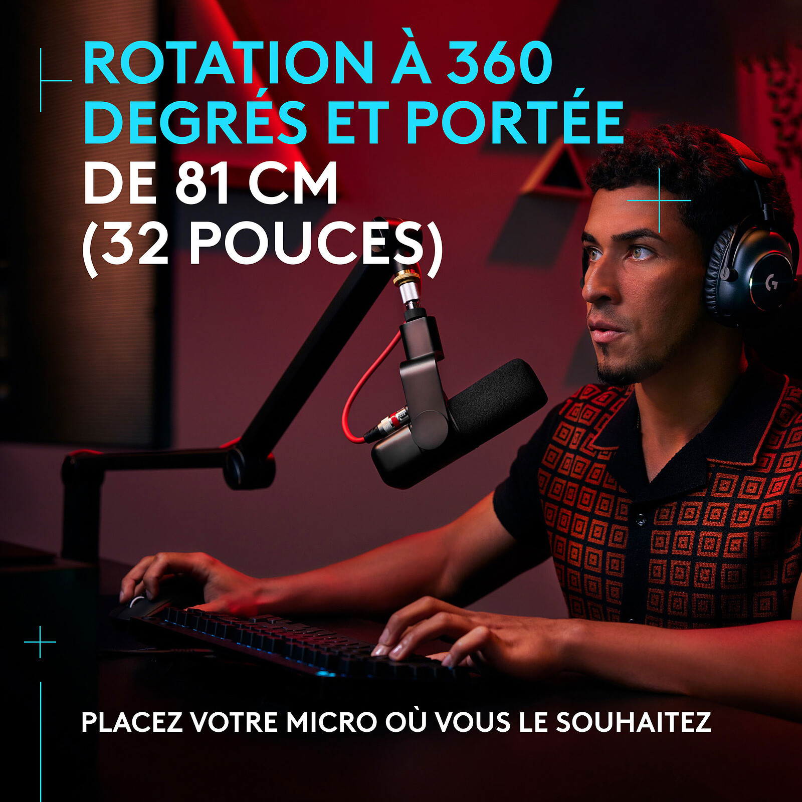 Logitech G Yeticaster GX prix Maroc