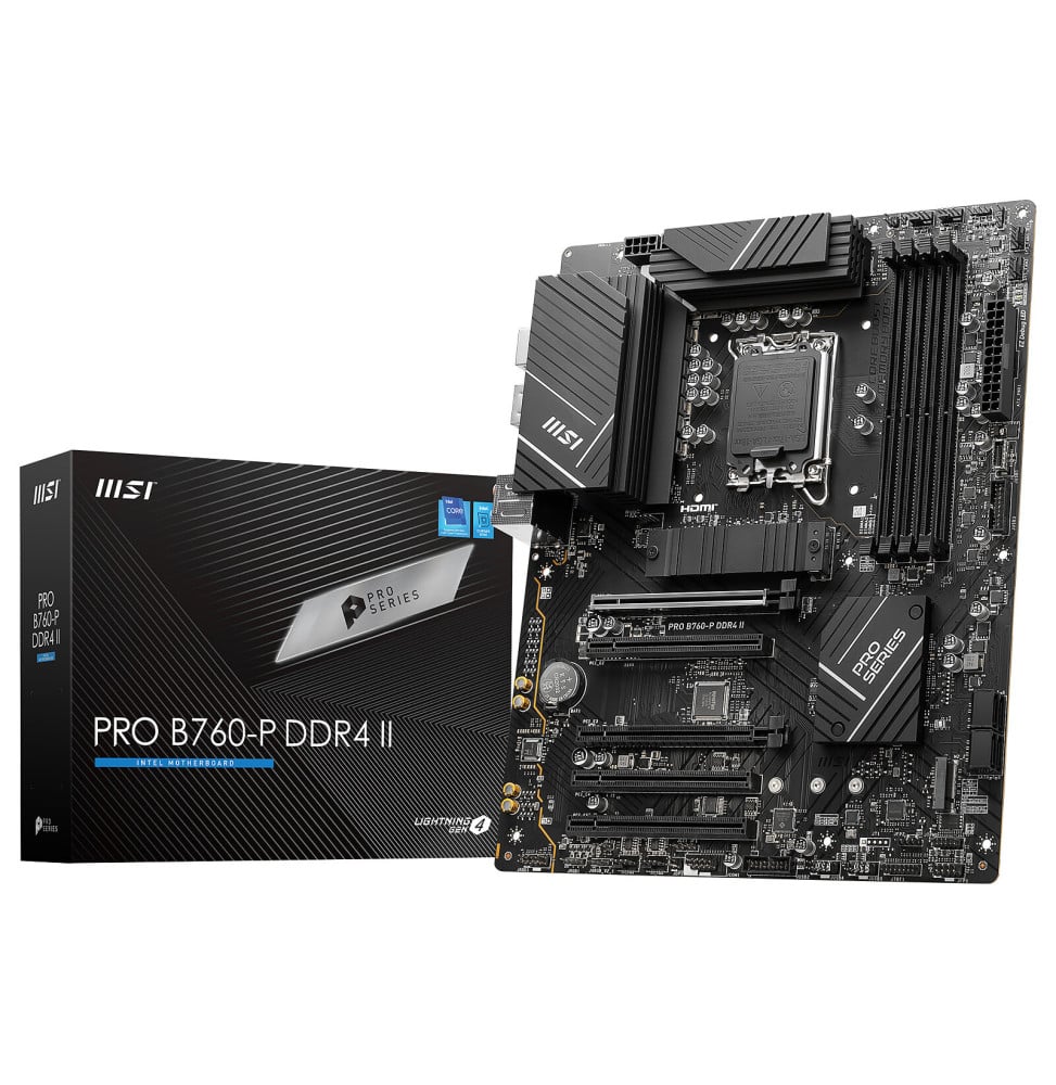 MSI PRO B760-P DDR4 II prix Maroc
