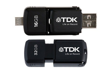 TDK 2-in-1 Micro USB Flash Drive pour Smartphones et PC - iris.ma Maroc