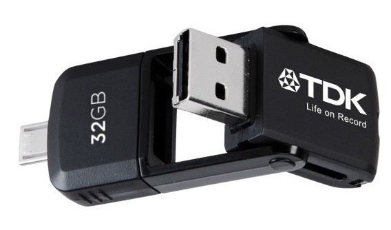 TDK 2-in-1 Micro USB Flash Drive pour Smartphones et PC - iris.ma Maroc