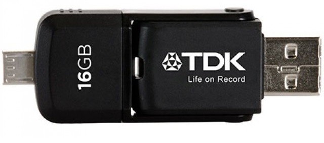 TDK 2-in-1 Micro USB Flash Drive pour Smartphones et PC prix Maroc