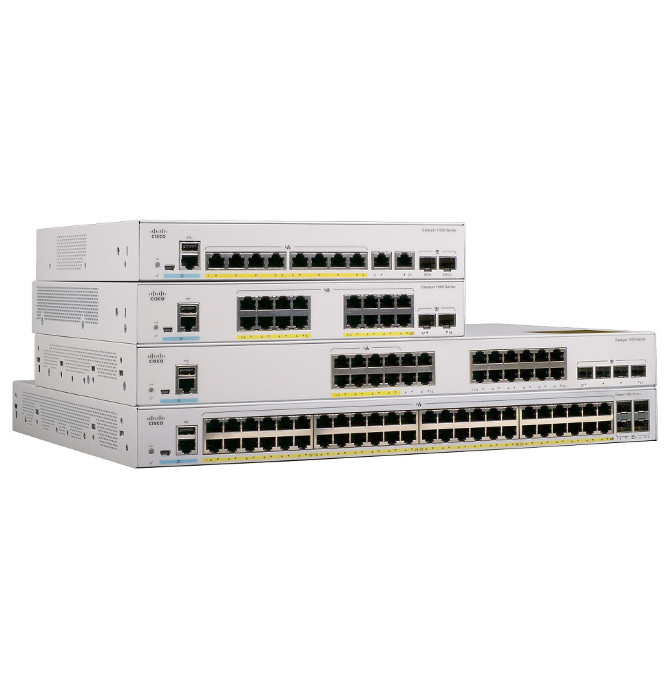 Cisco Catalyst 1000 C1000-16T-2G-L prix Maroc