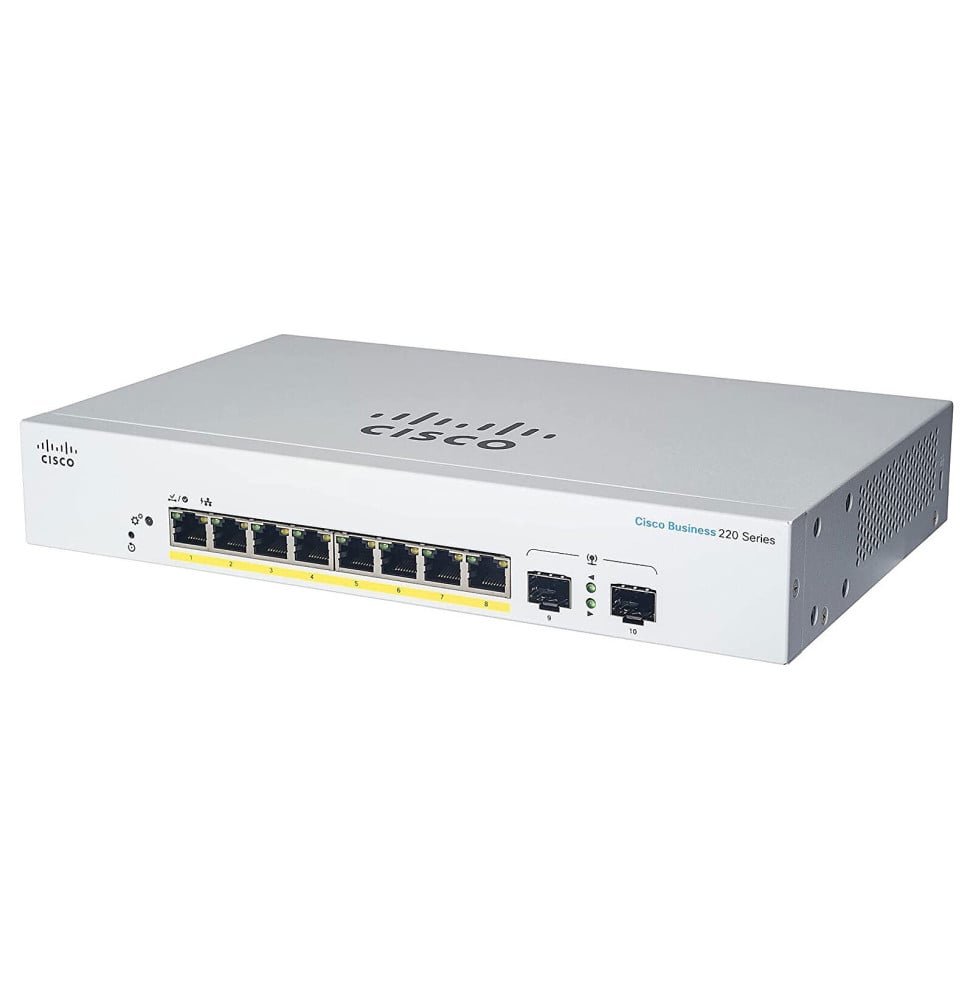 Cisco CBS220-8P-E-2G prix Maroc