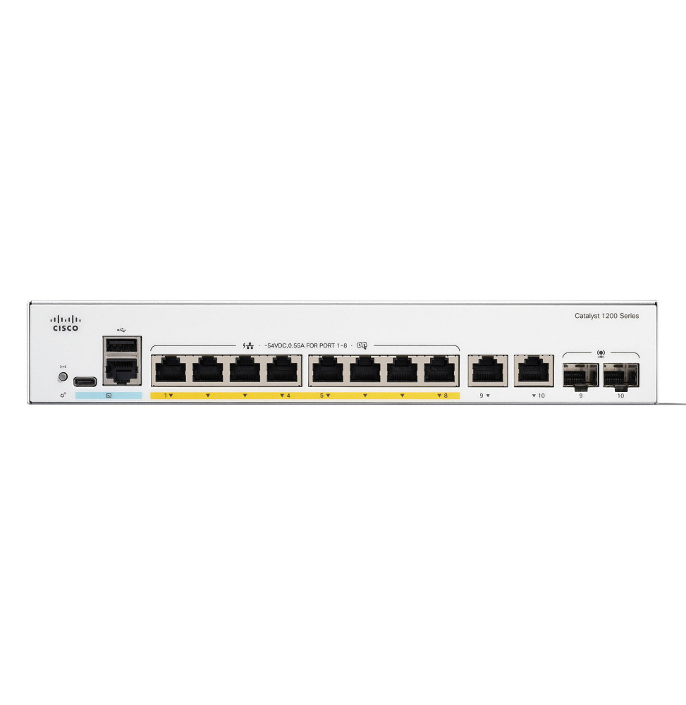 Cisco Catalyst 1200 C1200-8P-E-2G prix Maroc