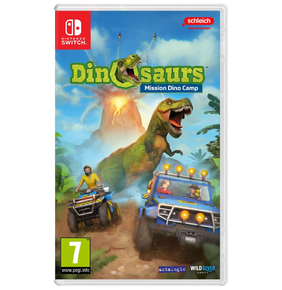 Dinosaurs Mission Dino Camp Schleich Nintendo SWITCH prix Maroc