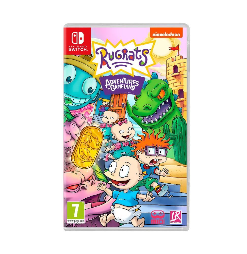 Les Razmoket Rugrats Adventures in Gameland Nintendo SWITCH prix Maroc