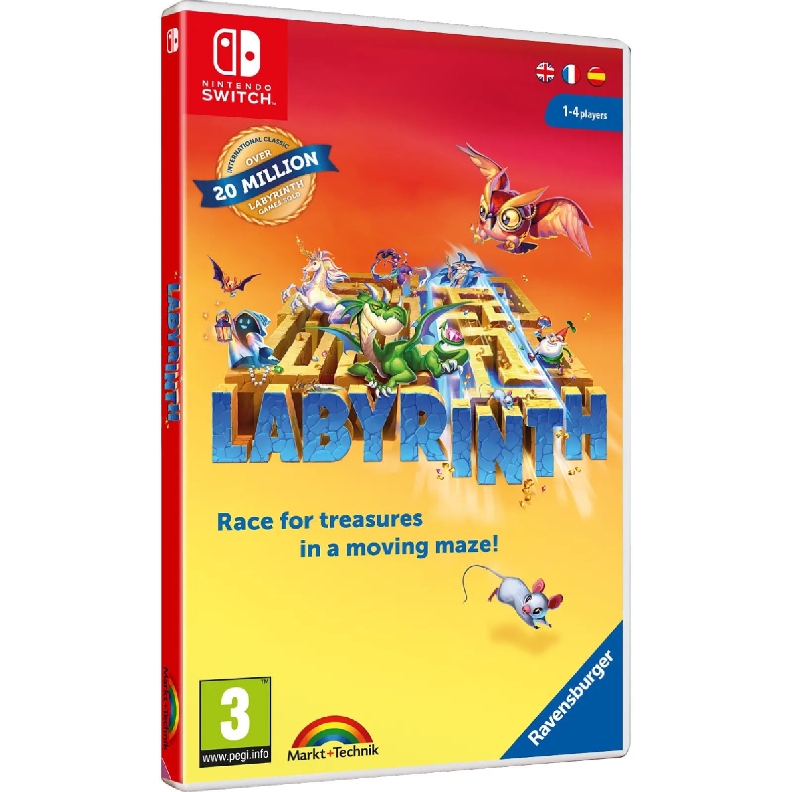 Ravensburger Labyrinth Nintendo SWITCH prix Maroc