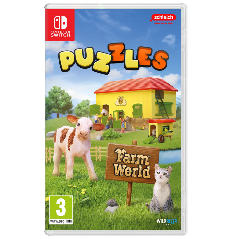 Schleich Puzzles FarmWorld Nintendo SWITCH prix Maroc