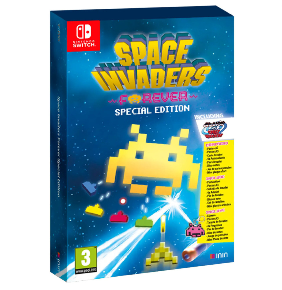 Space Invaders Forever Special Edition Nintendo Switch prix Maroc