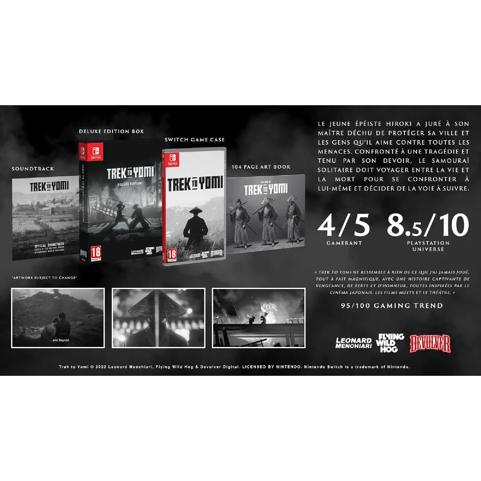 Trek to Yomi: Deluxe Edition Nintendo SWITCH prix Maroc