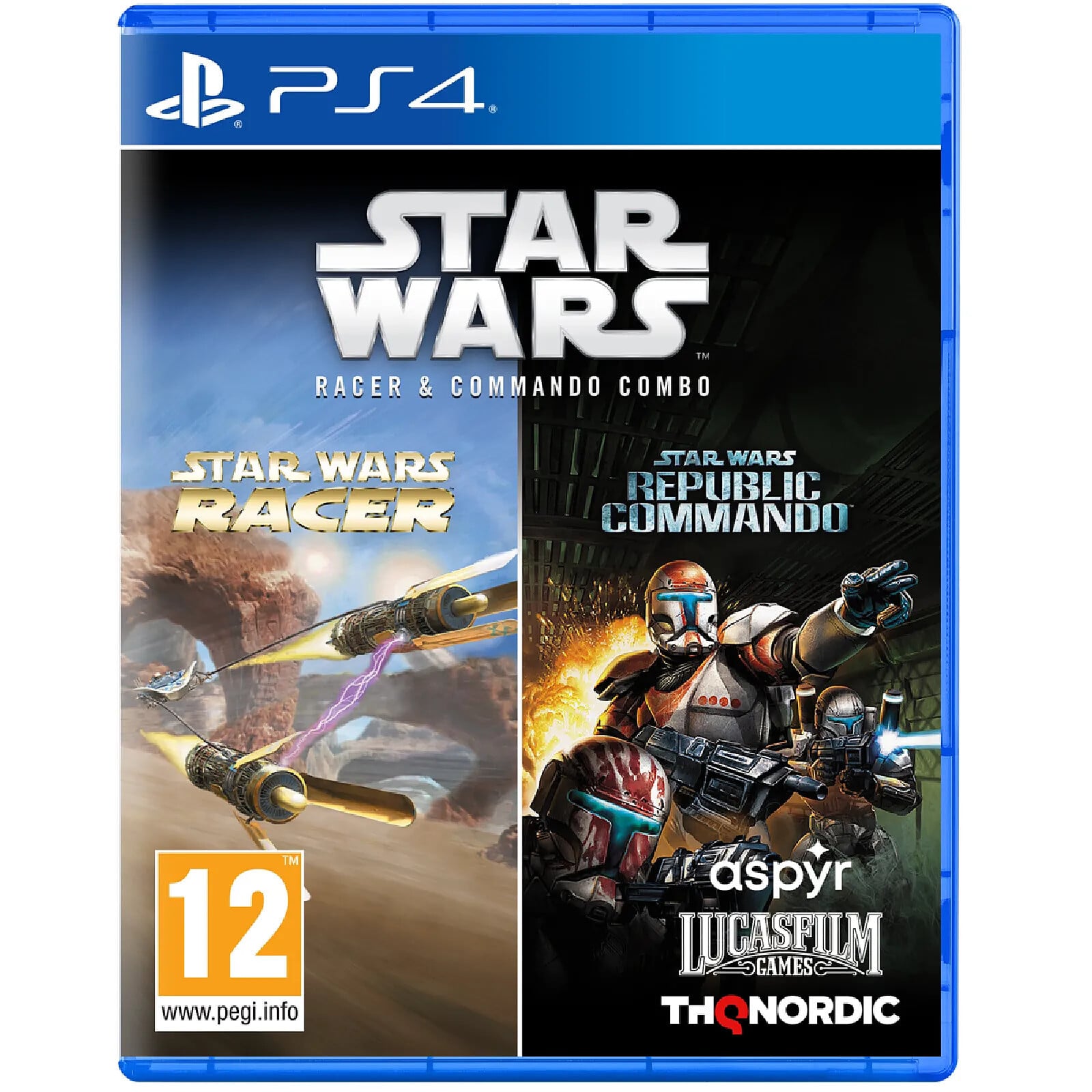 Star Wars Racer and Commando Combo PS4 prix Maroc