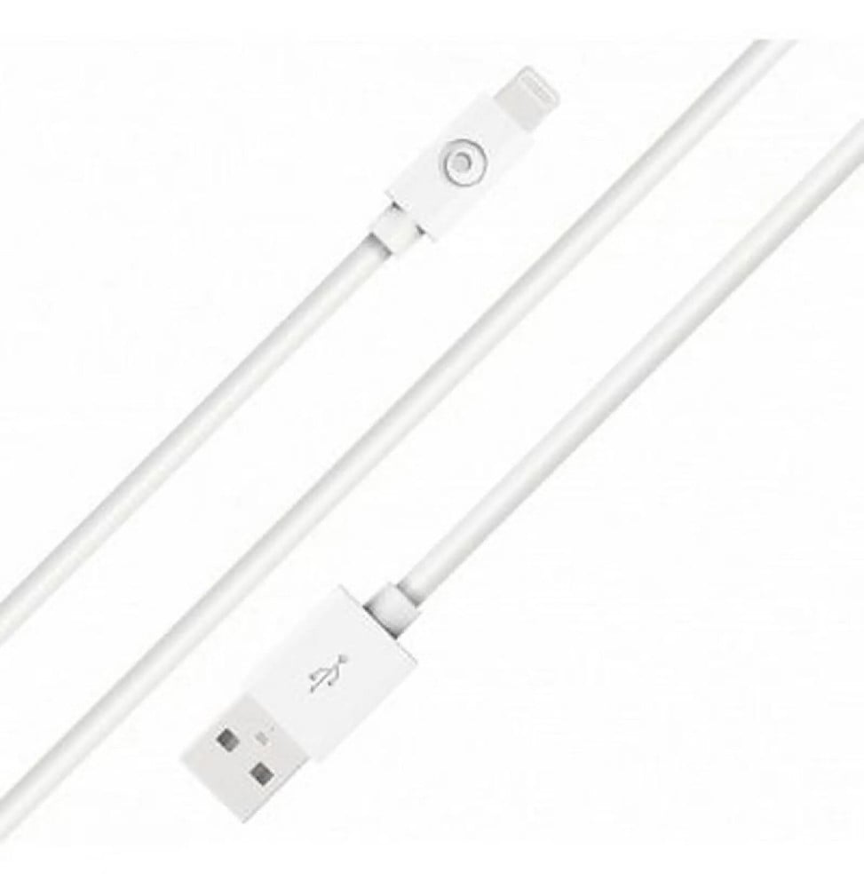 BigBen Connected Câble USB A/Lightning 2m - 2.4A Blanc prix Maroc