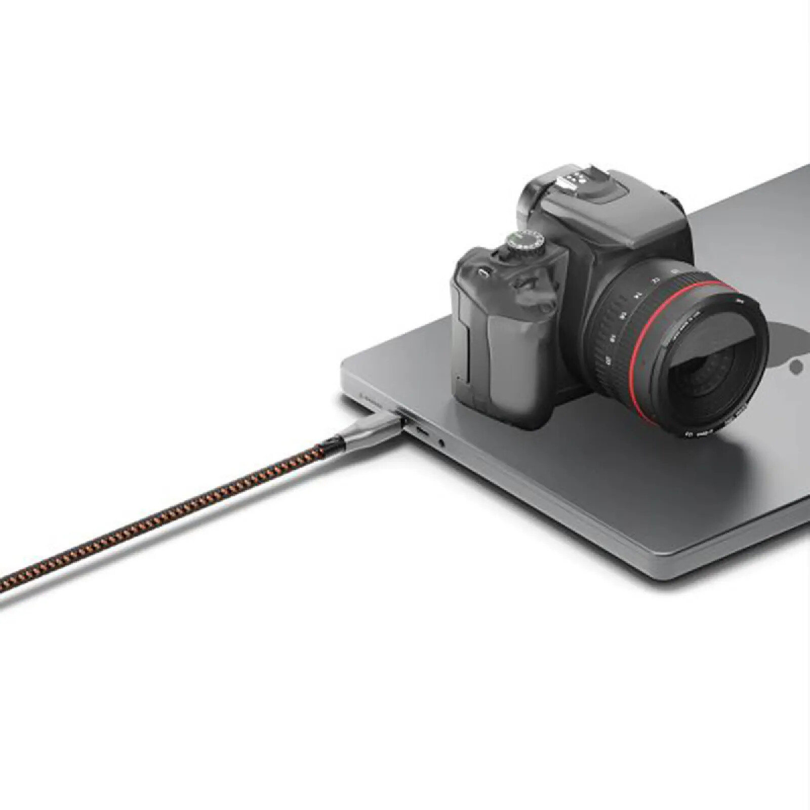 CYGNETT Câble Armoured Pro 240W USB-C vers USB-C Kevlar 1m Noir prix Maroc