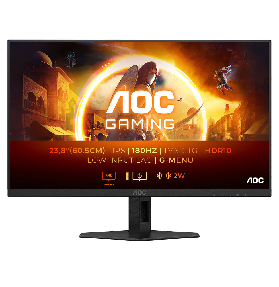 AOC 23.8" LED - 24G4XE prix Maroc