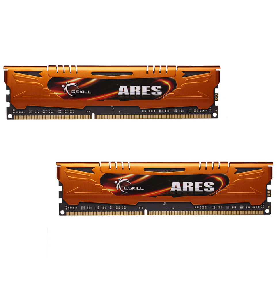 G.Skill Ares Orange Series 16 Go (2 x 8 Go) DDR3 1600 MHz CL10 prix Maroc