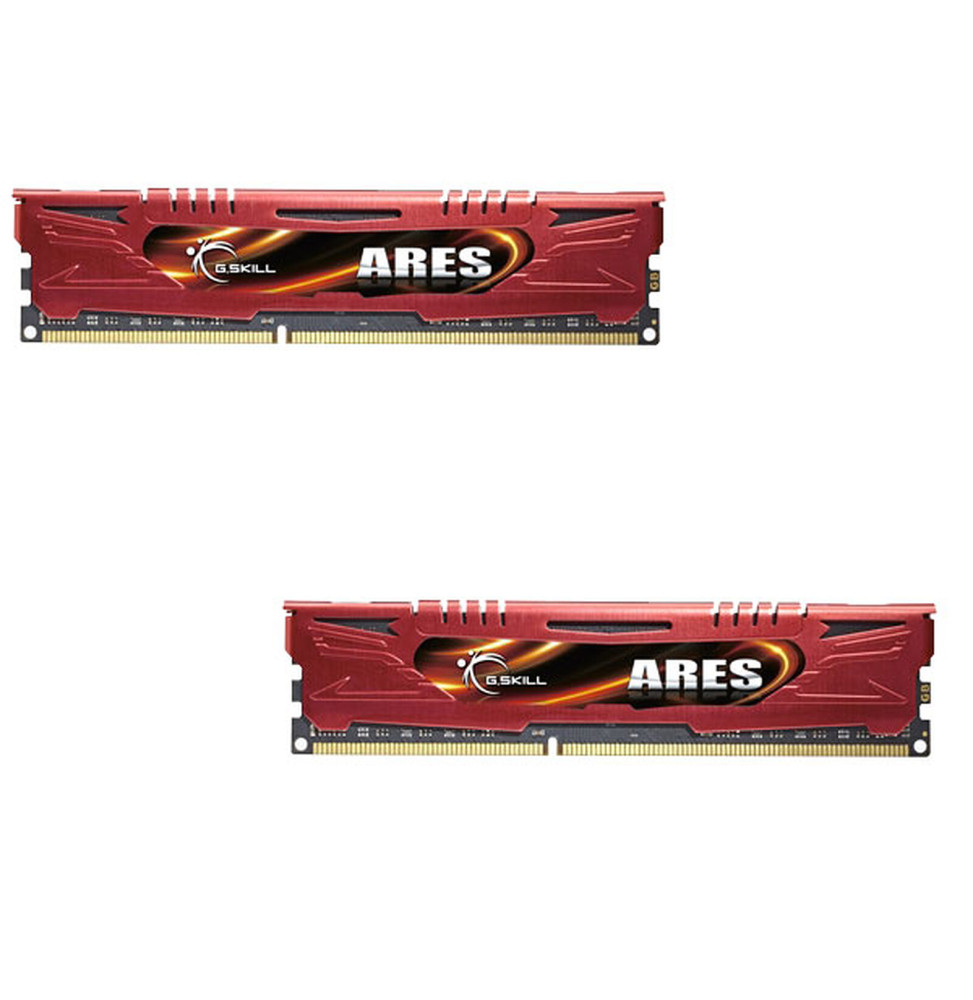G.Skill Ares Red Series 16 Go (2 x 8 Go) DDR3 1600 MHz CL9 prix Maroc