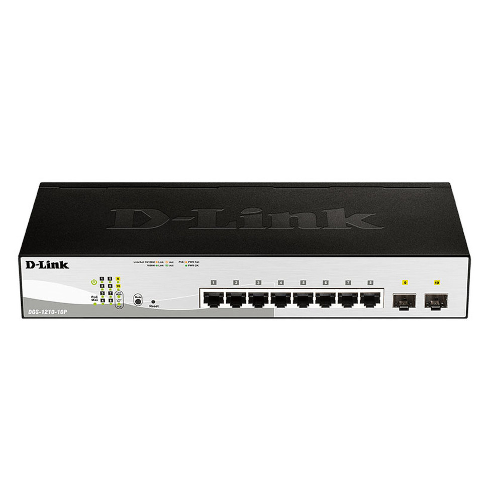 D-Link DGS-1210-10MP/E prix Maroc