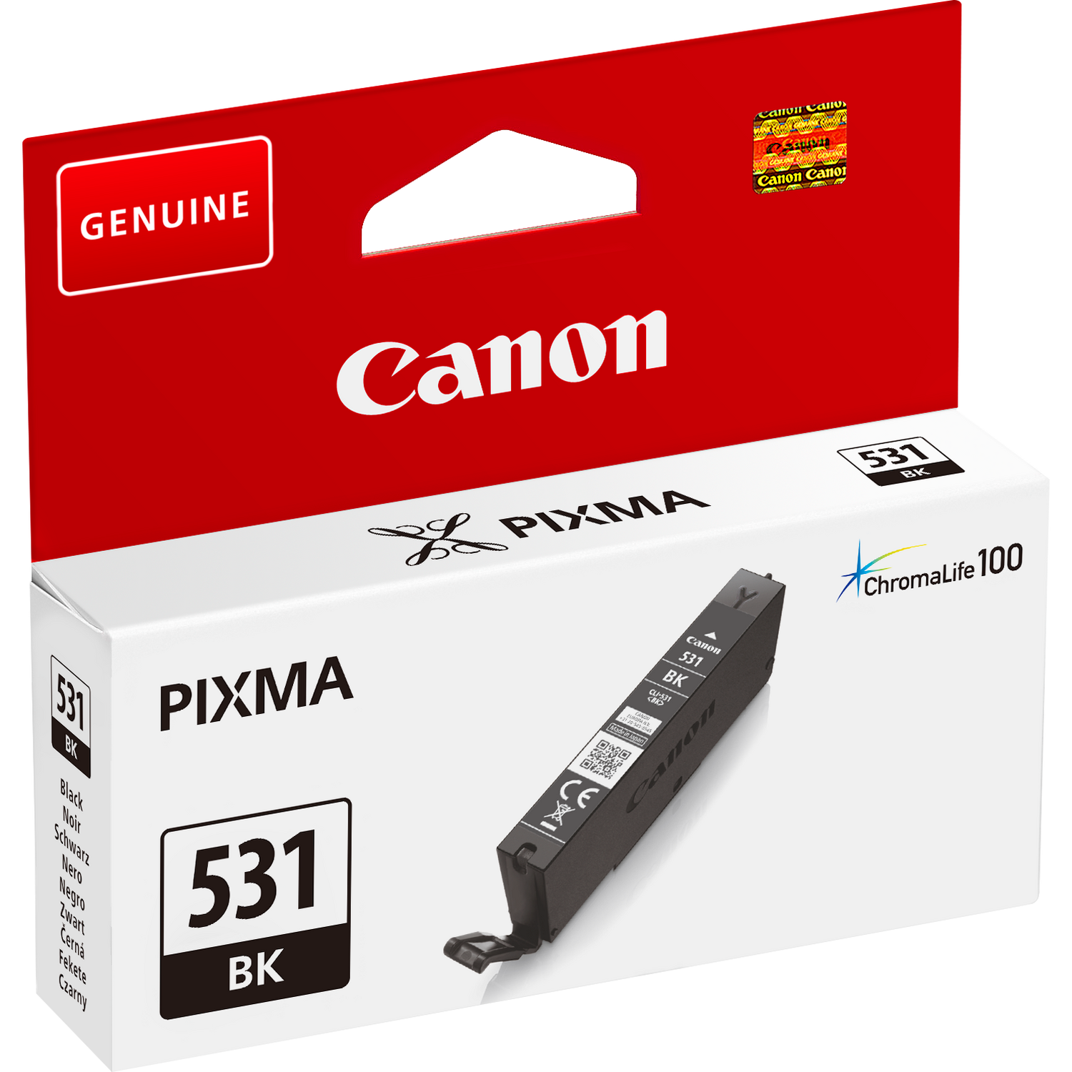 Cartouche d'encre noire Canon CLI-531BK prix Maroc