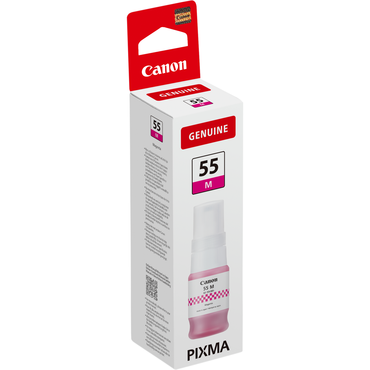 Bouteille d'encre magenta Canon GI-55M prix Maroc