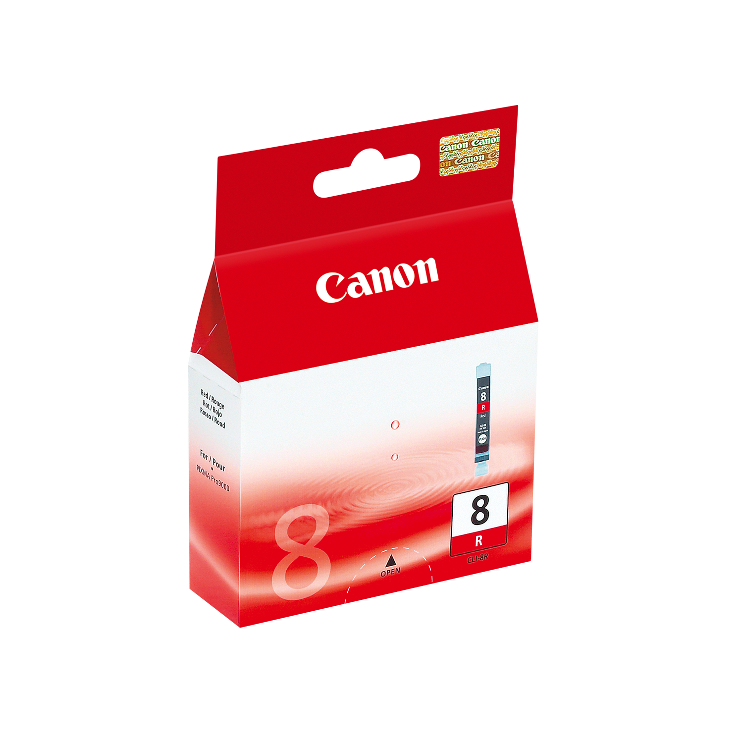Cartouche d'encre rouge Canon CLI-8R prix Maroc