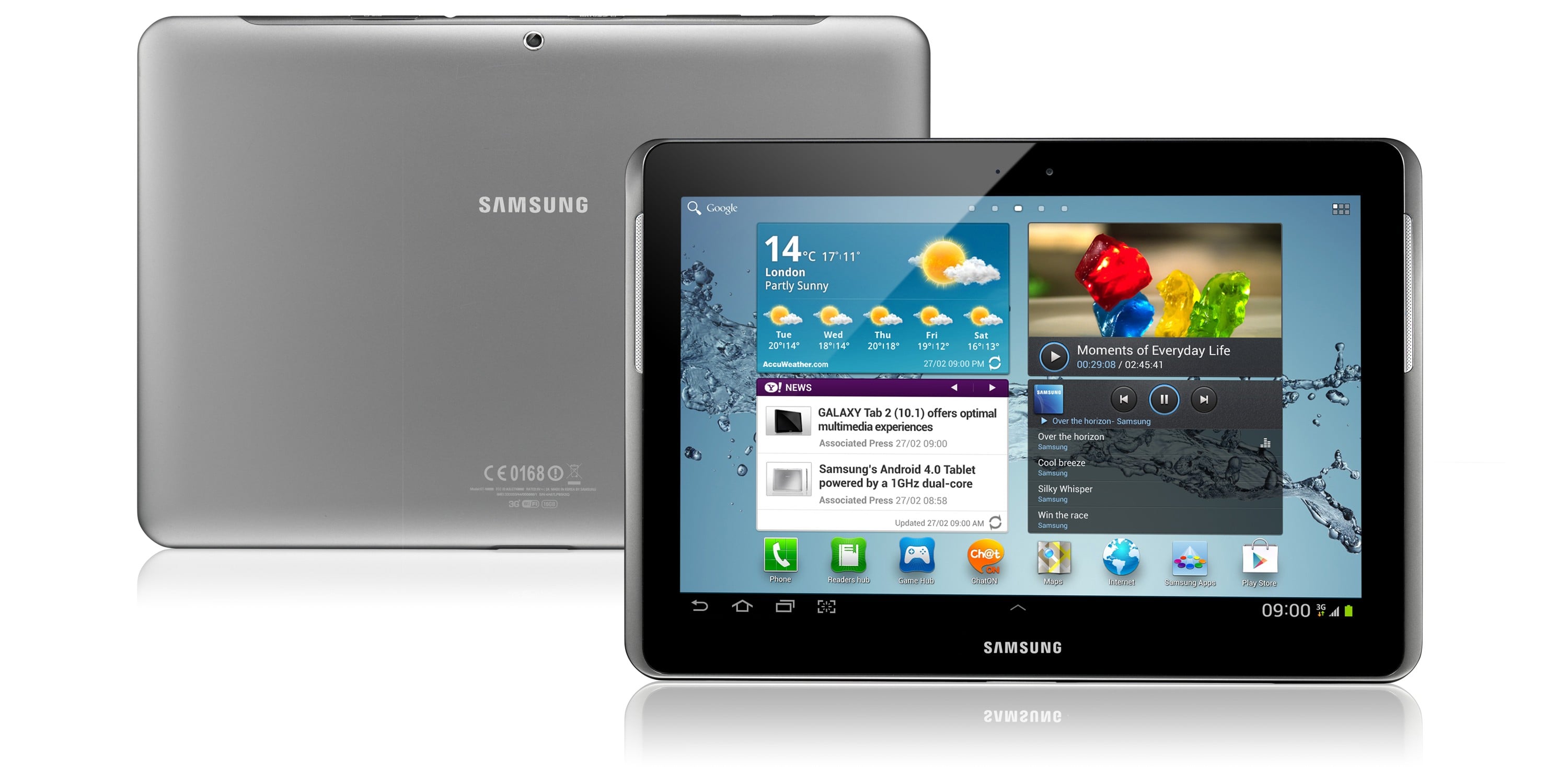 Tablette SmartPhone 3G Wi-Fi Samsung Galaxy Tab 2 (10.1) - 16 GB prix Maroc