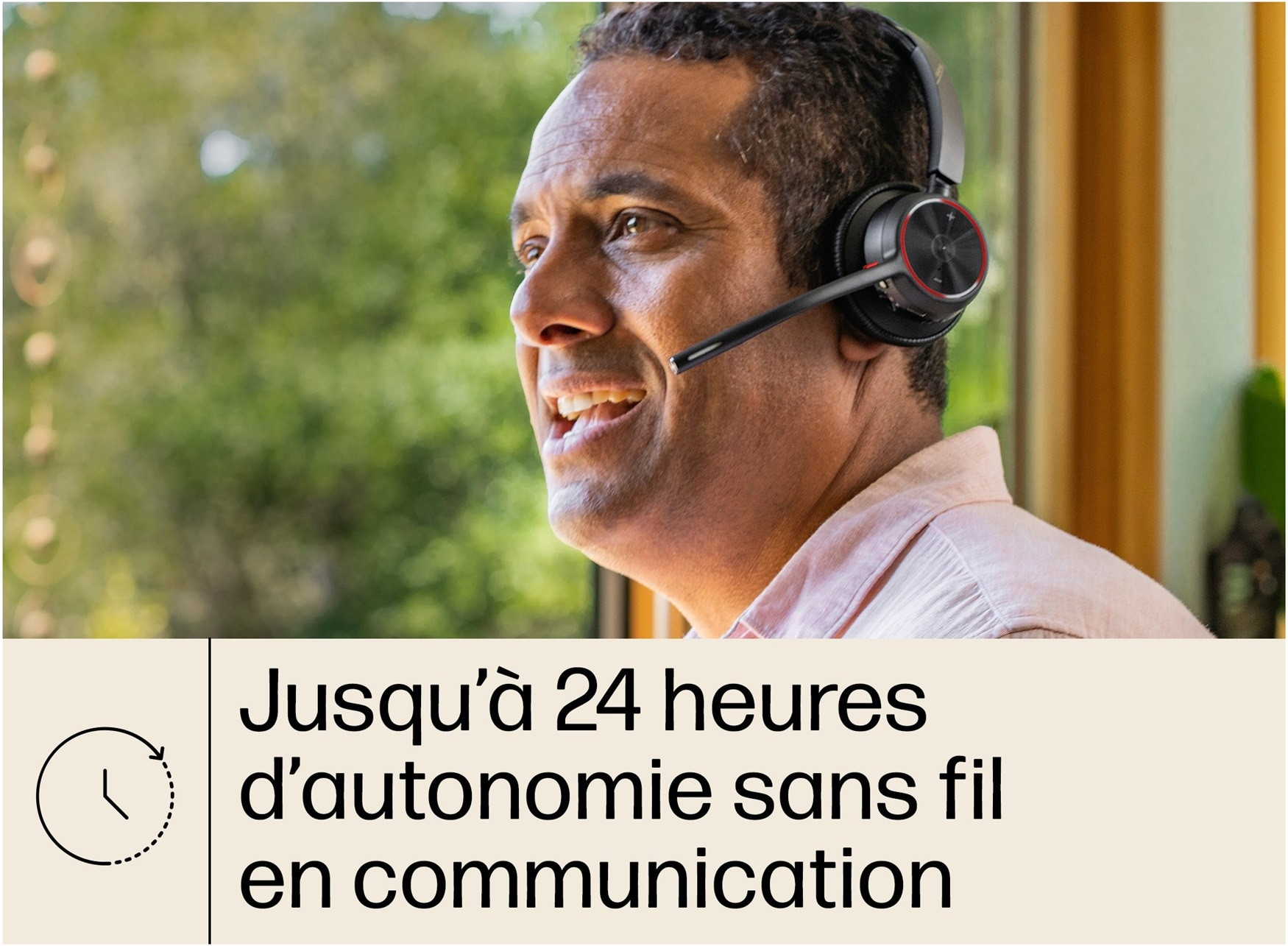 Micro-casque Poly Voyager 4310 certifié Microsoft Teams + dongle BT700 ...