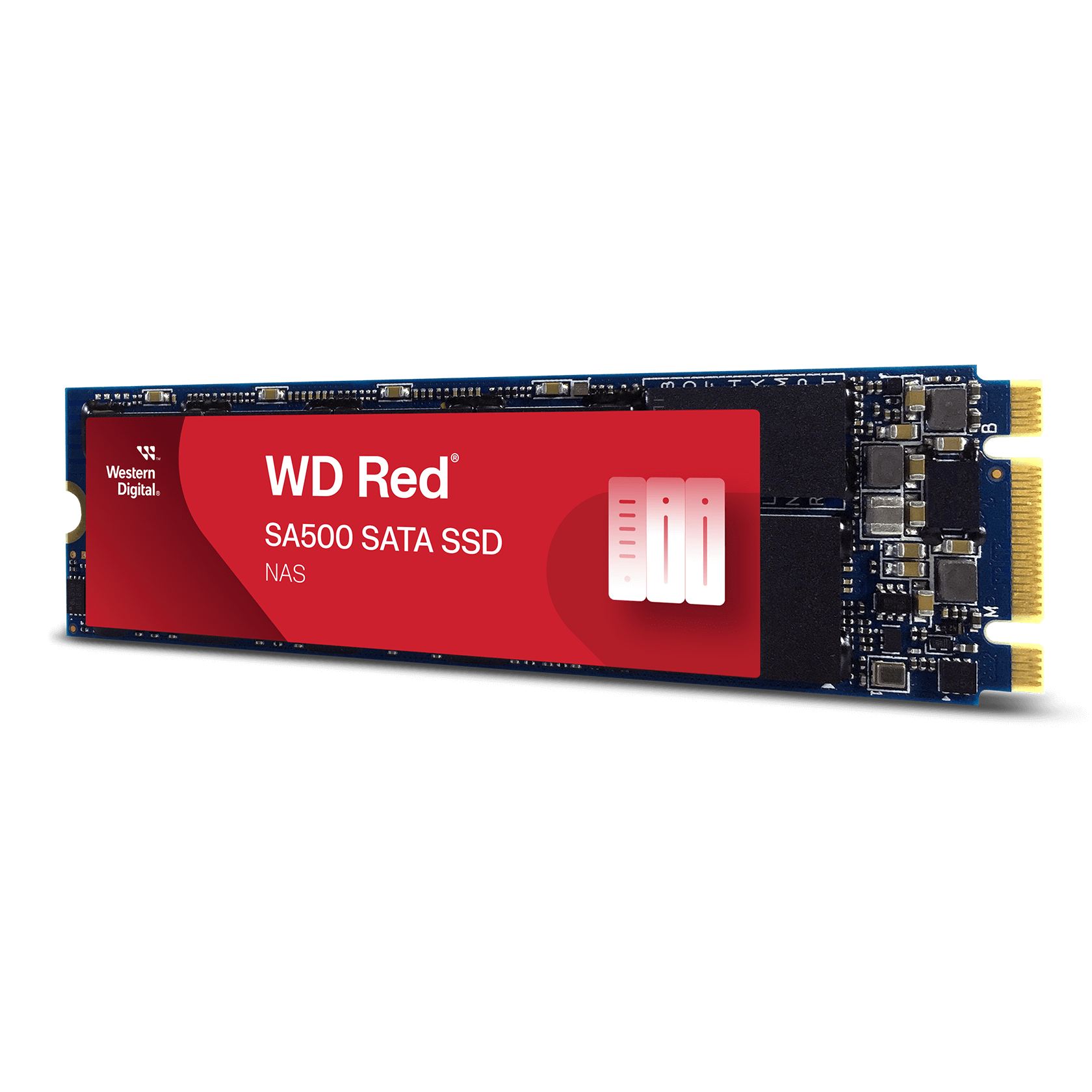 Western Digital Disque SSD SATA NAS SA500 WD Red™ au format M.2 2280 ...