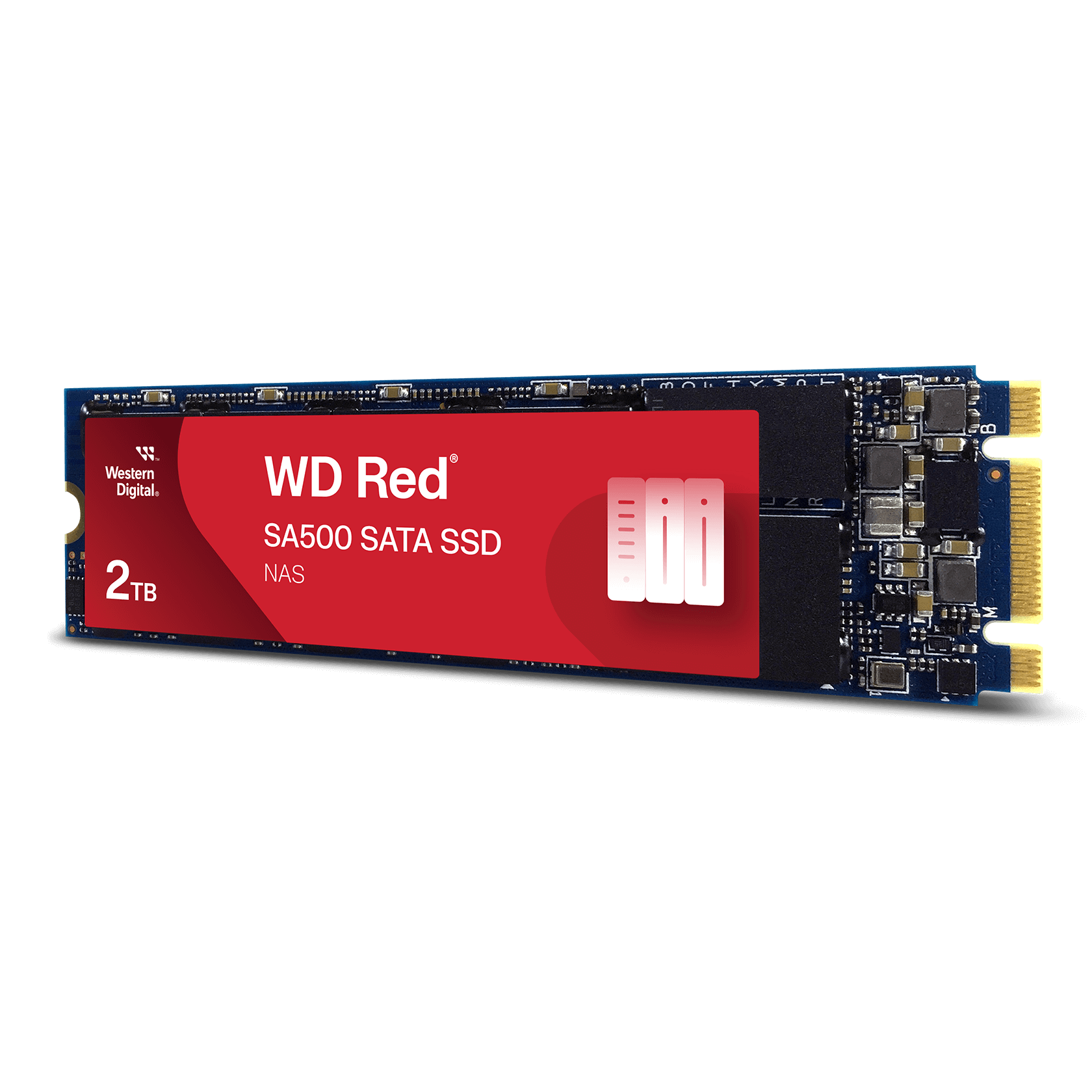 Western Digital Disque SSD SATA NAS SA500 WD Red™ au format M.2 2280 ...
