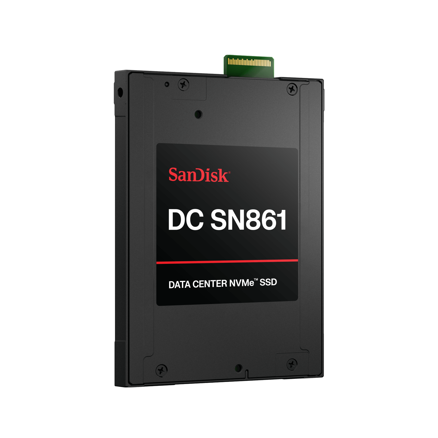 SanDisk DC SN861 NVMe SSD - 7,68 To - Sécurité : TCG Opal - Format : E3 ...
