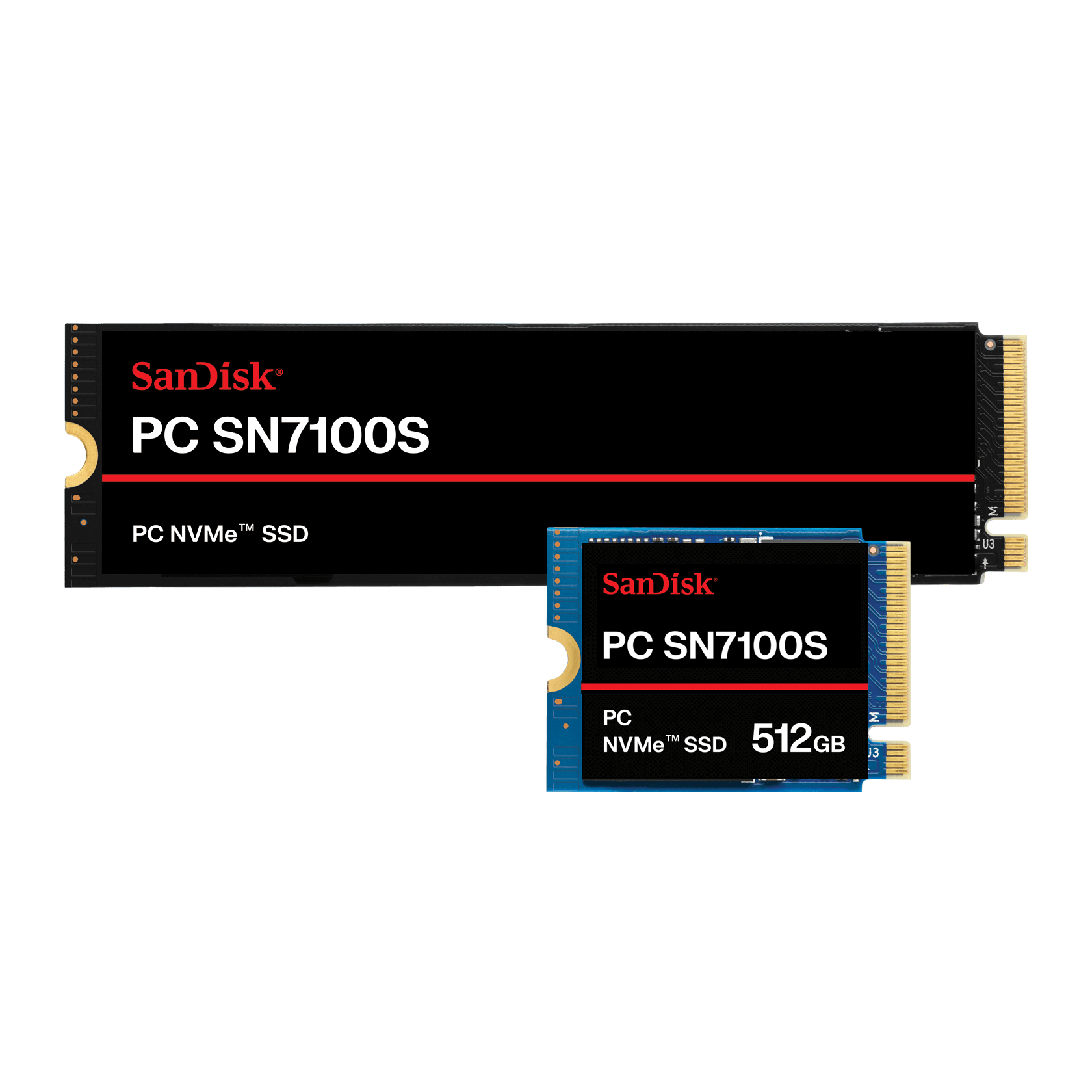 SanDisk PC SN7100S NVMe SSD - Format : M.2 2230 - 256 Go - Sécurité : TCG Opal prix Maroc