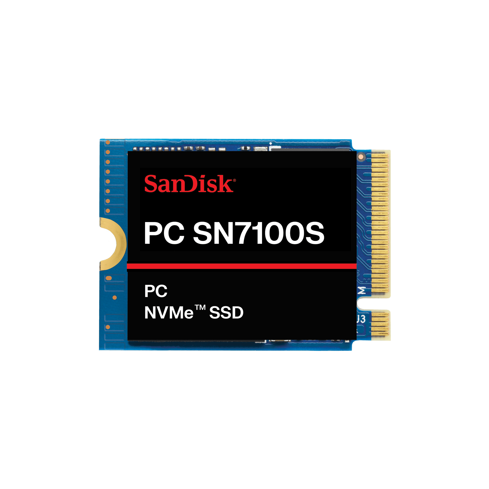 SanDisk PC SN7100S NVMe SSD - Format : M.2 2230 - 1024 Go - Sécurité ...