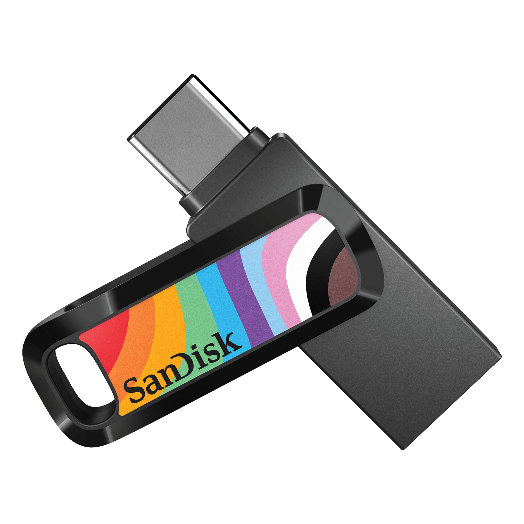 SanDisk Ultra Dual Drive Go USB Type-C, Pride Edition - 128 Go prix Maroc